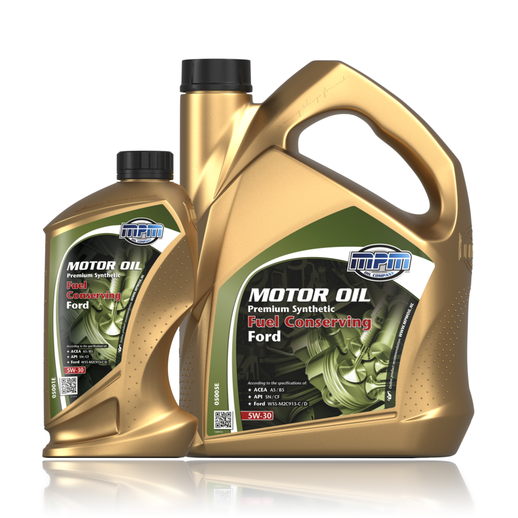 MPM Motor Oil 5W-30 Premium Synthetic Fuel Conserving Ford - Nordlube