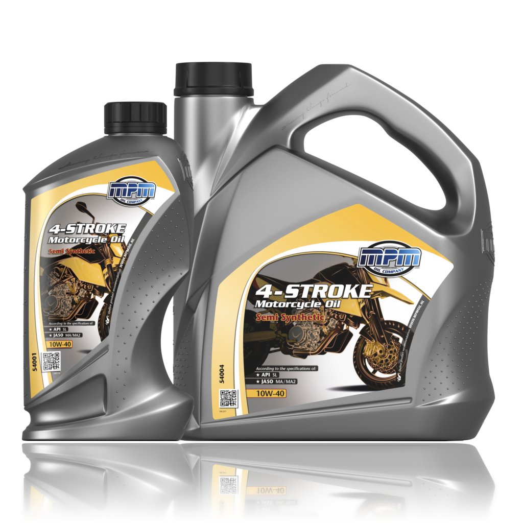 MPM 4-Stroke Motorcycle Oil 10W-40 Semi Synthetic - Nordlube